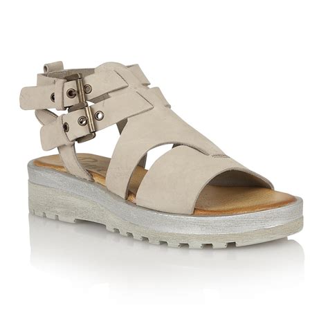 Buy Ravel Ladies Georgia Sandals Online In Taupe Leather
