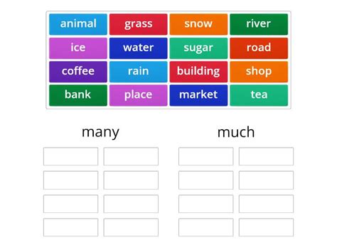 Rainbow English 6 Unit 1 Step 6 Групповая сортировка