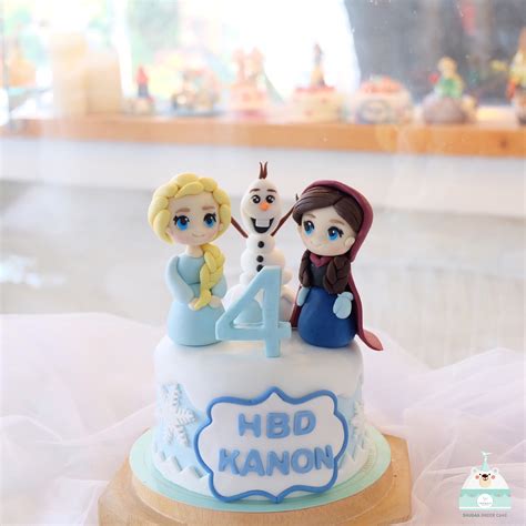 เค้กเจ้าหญิง เอลซ่า แอนนา Frozen Elsa Cake Shugaaordercake