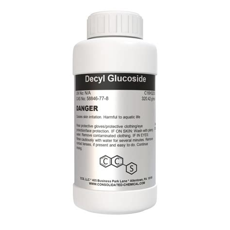 Decyl Glucoside Premium Natural And Biodegradable Surfactant