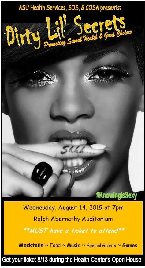 Dirty Lil Secrets Promoting Sexual Health And Good Choices Council On