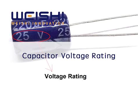 Capacitor Voltage Rating
