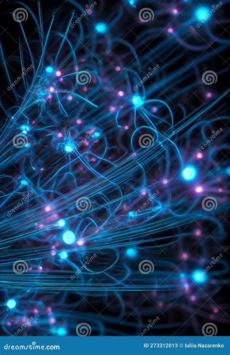 Quantum Wave Dance Ai Generated Stock Illustration Illustration Of