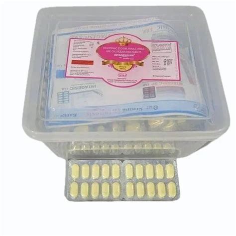 Intagesic Mr Tablet At ₹ 1410box Diclofenac Paracetamol And