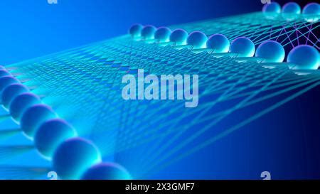 Artificial Intelligence Neural Network Layers Conceptual Illustration Stock Photo Alamy