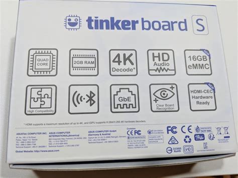 Asus Tinker Board S Is A Tiny Update For A Tiny Computer Liliputing