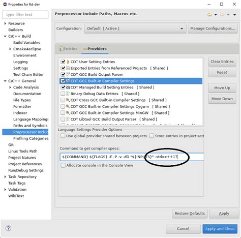 Error Handling Eclipse Cdt Doesnt Parse The Console Output Stack