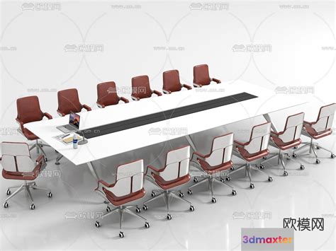 Conference Table Conference Table 3d Model 3dmaxter