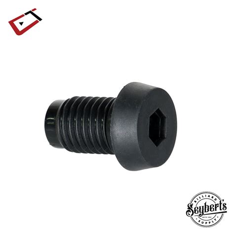 Cuetec Replacement Chrome Screw In Butt Cap Butt Caps Seyberts Billiards Supply