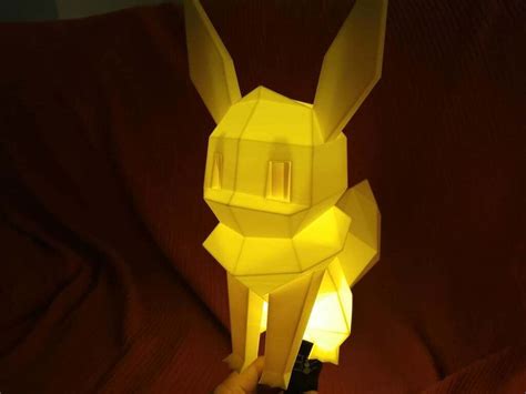 3d Printed Low Poly Eevee・cults