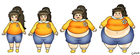 Oc Lucy Inflation Sequence By Mami Kun On Deviantart