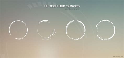 Hi Tech Hud Shapes Freebie Pack By Reap On Deviantart