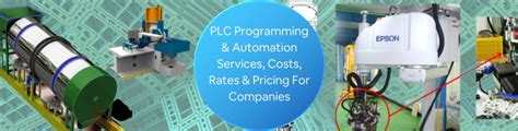 plc programming and automation services costs rates and pricing for