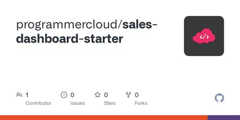 Github Programmercloud Sales Dashboard Starter