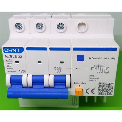 Jual RCBO MCB Chint NXBLE P A Shopee Indonesia
