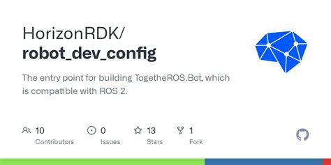 Robot Dev Config README Md At Develop HorizonRDK Robot Dev Config