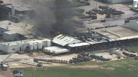 Evacuations Ordered After Gas Plant Explosion Northwest Of Houston