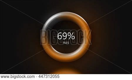 3d Yellow Pulsating Image Photo Free Trial Bigstock