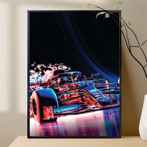 Quadro Decorativo Esporte Carro De Corrida Formula 1 Decoração de