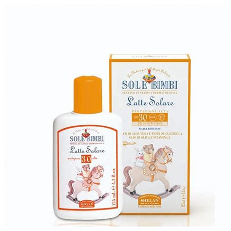 Sole Bimbi Latte Solare Corpo SPF 30 - 125 ml | Helan