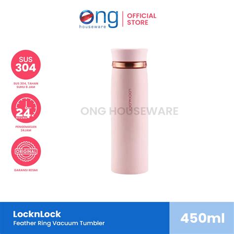 Jual Ong Houseware Locknlock Termos Air Minum Tumbler Feather Light
