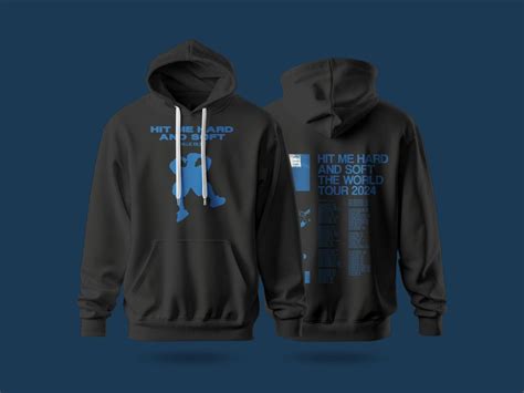 Billie Eilish Hoodie Hit Me Hard And Soft Tour Merch Sold By Lisha