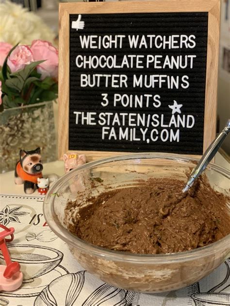 Weight Watchers Chocolate Peanut Butter Muffins Just Three Points