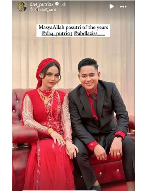 8 Potret Putri Isnari Di Pernikahan Kakak Ipar Memukau Pakai Busana