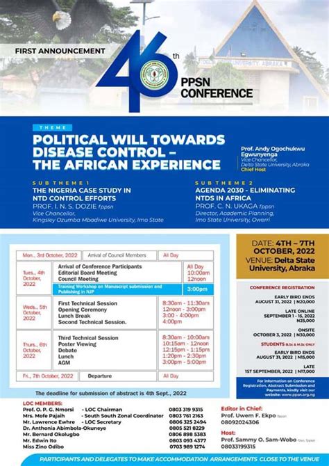 Parasitology And Public Health Society Of Nigeria Home