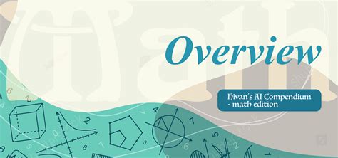 2 Introduction To Mathematics — Overview By Hivan Du Medium