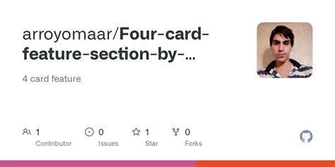 github arroyomaar four card feature section by frontendmentor 4 card