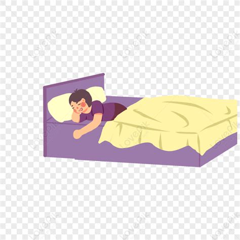 잠자는 소년 Png 일러스트 무료 다운로드 Lovepik