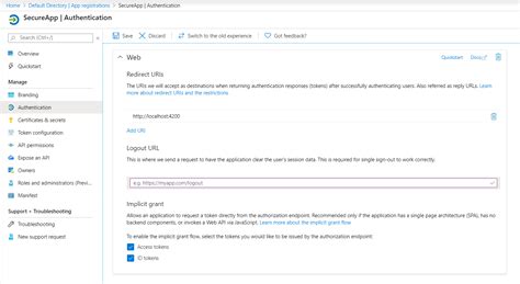 The Code Blogger Azure Ad Secureapp Auth