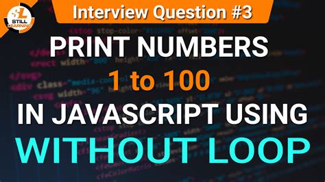 Javascript Print Numbers 1 To 100 At Neal Marquez Blog
