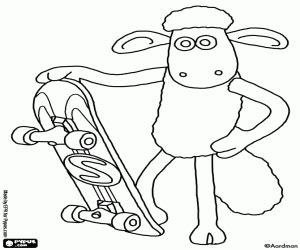 Juegos De La Oveja Shaun Para Colorear Imprimir Y Pintar