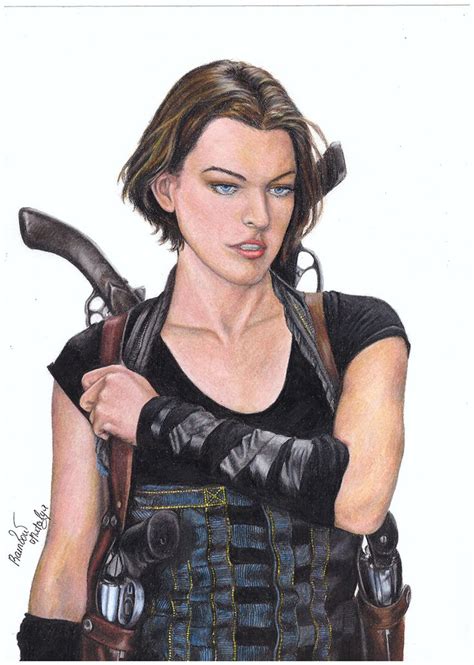 Alice From The Resident Evil