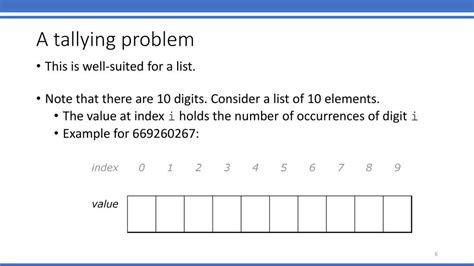 Csc 110 Spring 2017 Lecture 20 Lists For Tallying Text Processing
