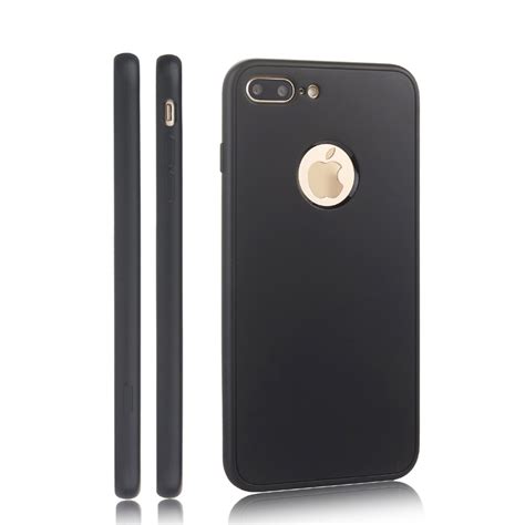 Coque Int Grale Verre Tremp Iphone Plus Noir Achat En Ligne Sur Lcd Maroc