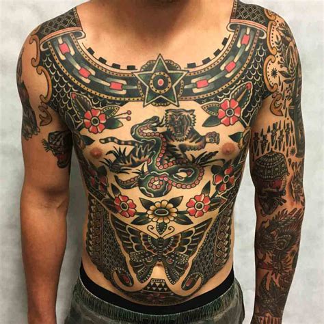 Amazing Traditional Tattoo On Full Body Best Tattoo Ideas Gallery