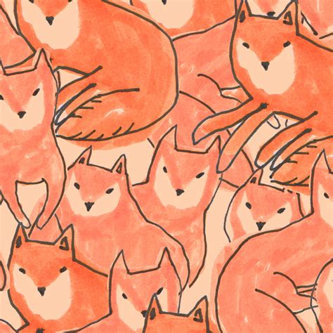 Fox Croud Sample Samples Made In France Season Paper