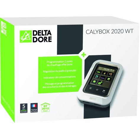 CALYBOX 2020 WT Gestionnaire Energie 2 Zones Et Indicateur Conso Toutes