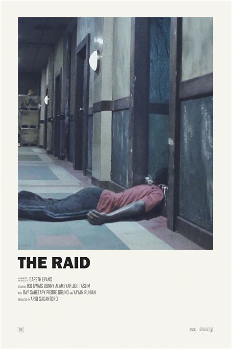 The Raid Alternative Movie Poster Visit My Store Andrew Sebastian Kwan