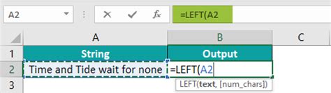 LEFT Function in Excel - Formula, How to Use? (Examples)