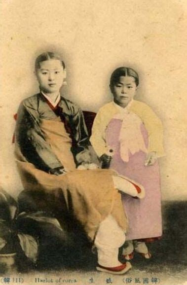 구한말 조선시대 기생 역사 그림 한국