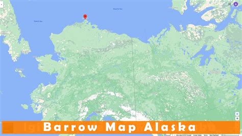 Barrow Alaska Map United States