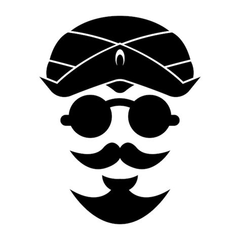 Premium Vector Javanese Hat Symbol Or Blangkon