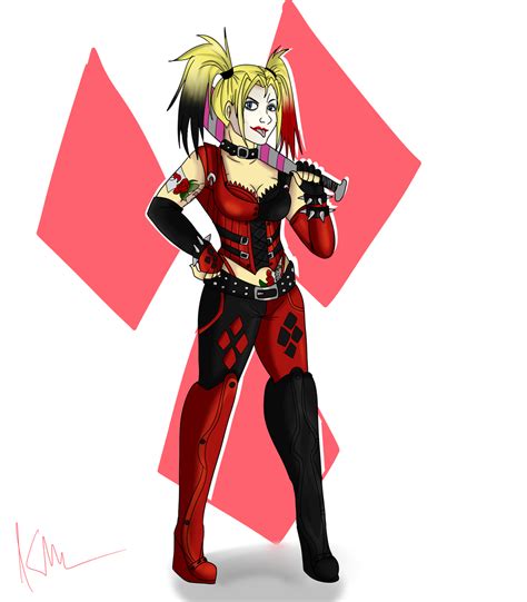 Dc Arkham City Harley By Icyhazard Xxx On Deviantart