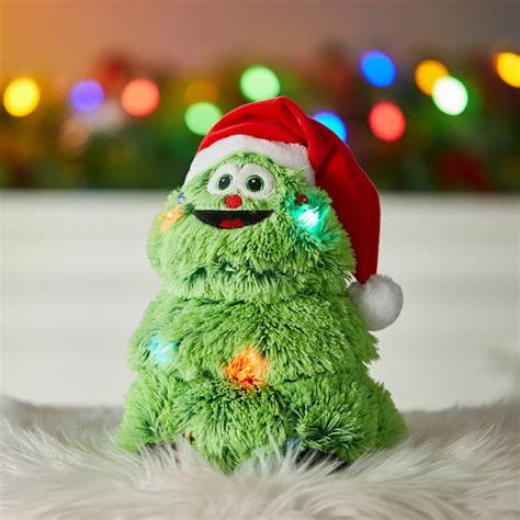 Julgrinch Grön Fylld Fylld Leksak Glödande Docka Julgran Fyndiq