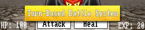 Turn Based Battle System By Justygames