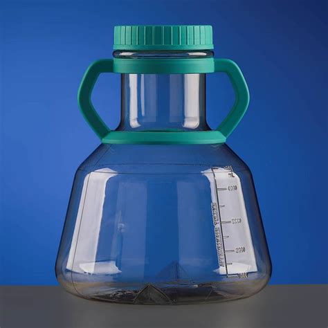 High Efficient Baffled Bottom Erlenmeyer Flask Pc Sterile